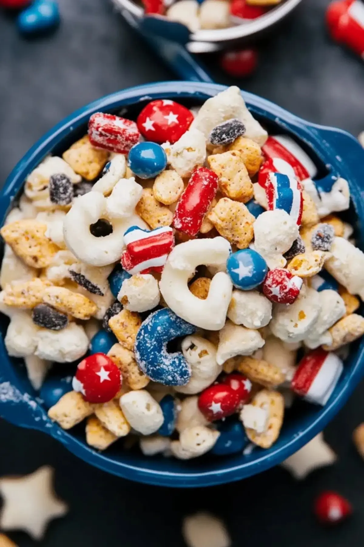 4th of July Snack Mix - Mucha Munch