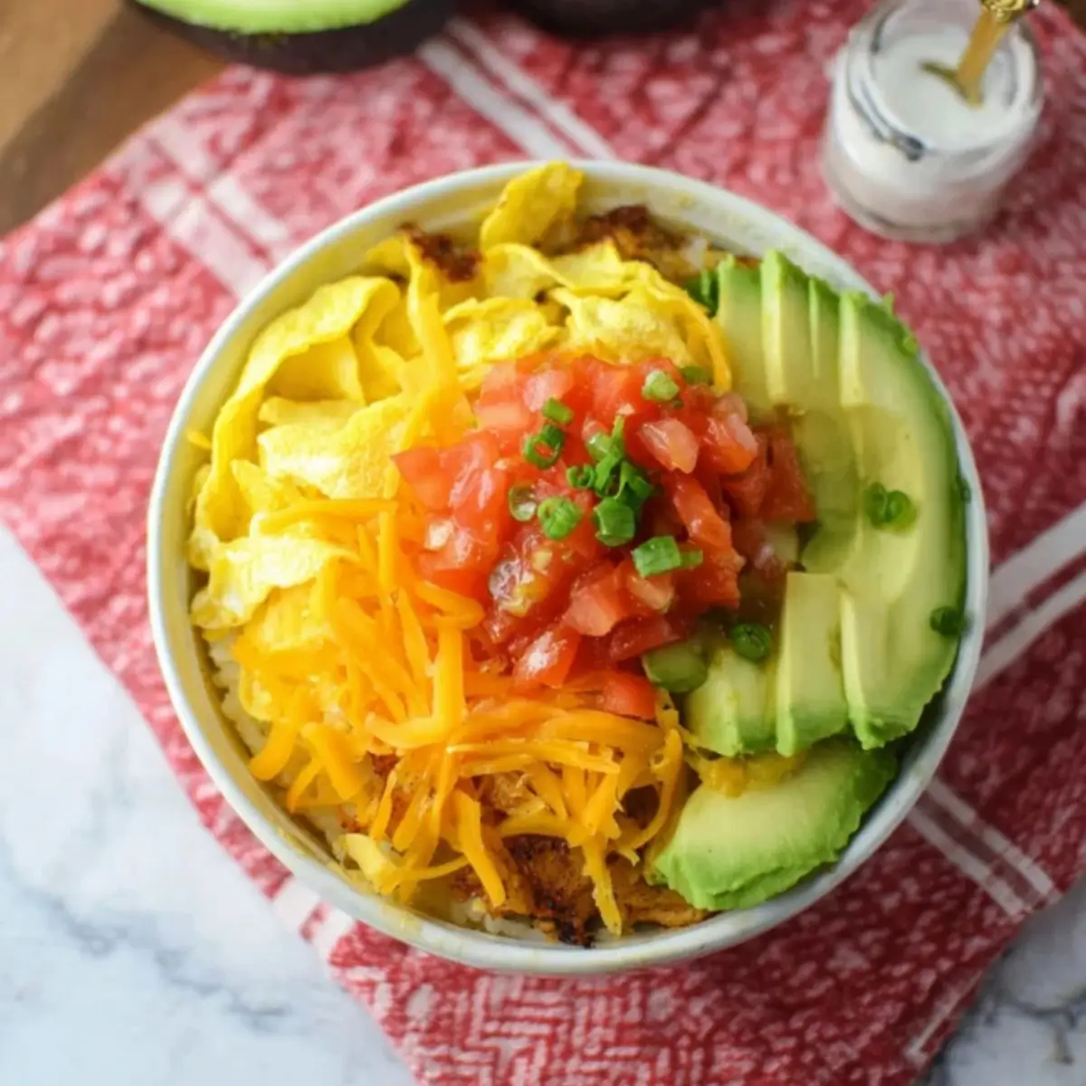 Breakfast Burrito Bowl Recipe - Mucha Munch