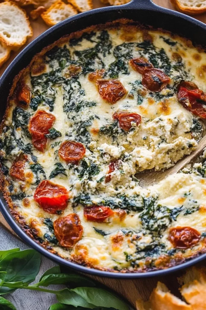 Creamy Tuscan Dip - Mucha Munch