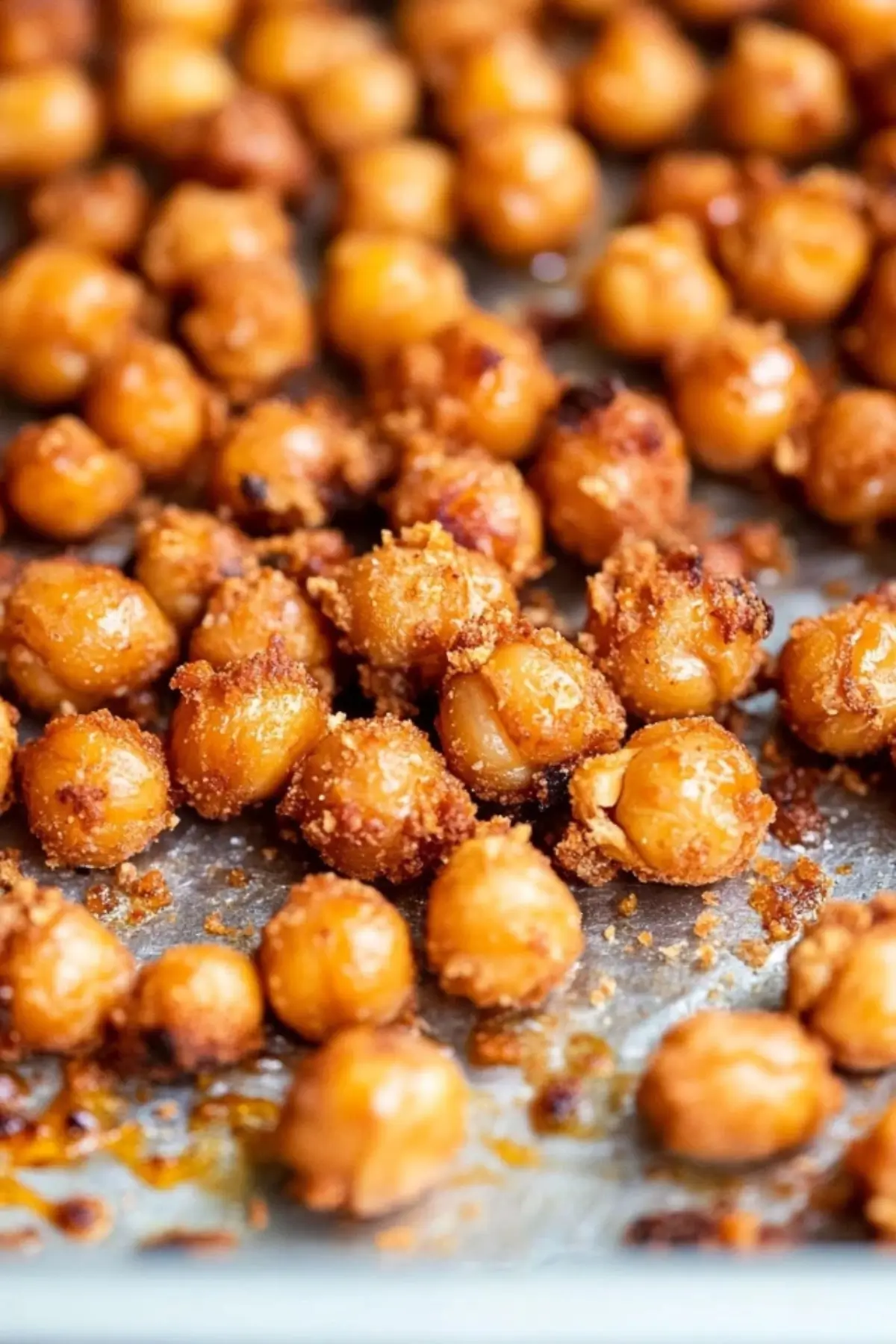 Crispy crunchy chickpeas - Mucha Munch