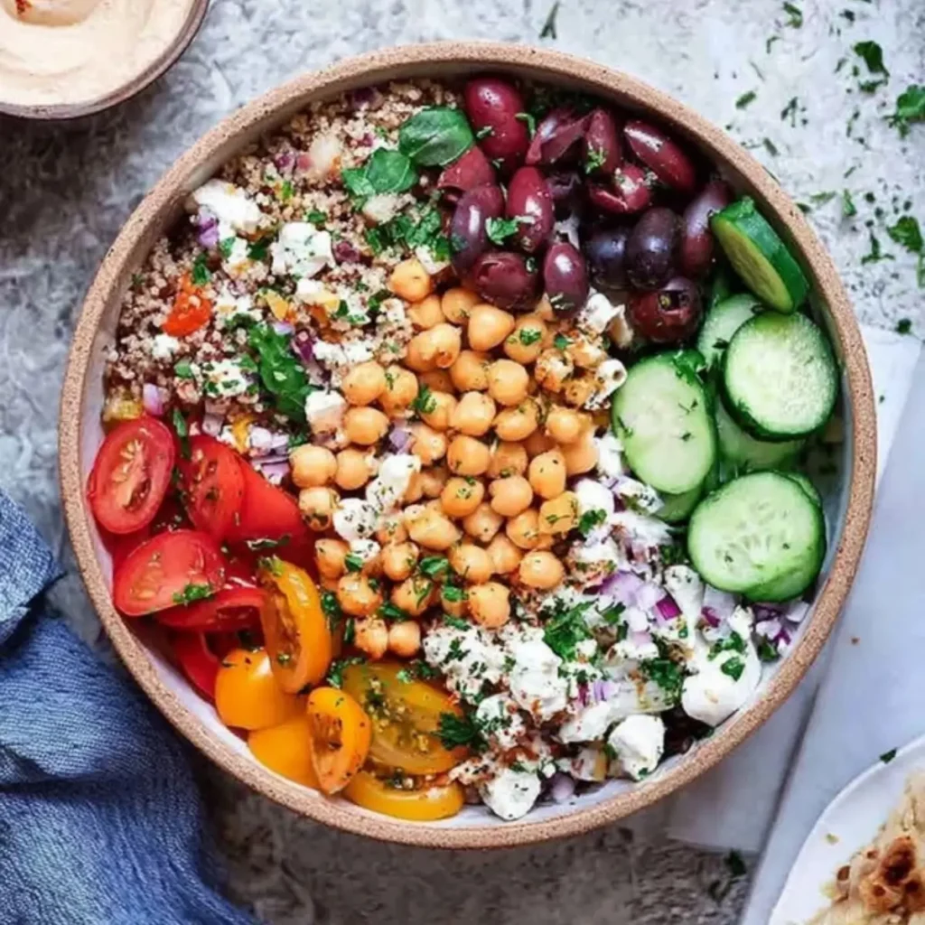 Mediterranean Bowl Recipe: A Healthy and Flavorful Meal - Mucha Munch