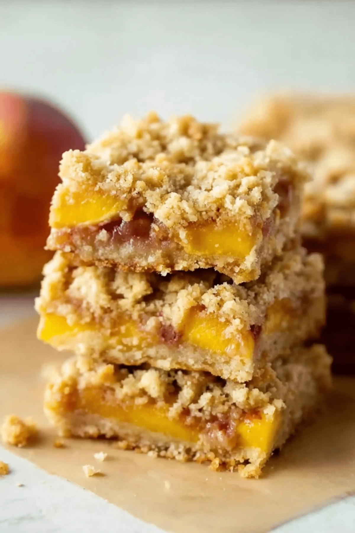 Nectarine Crumble Bars: A Delicious Summer Dessert - Mucha Munch
