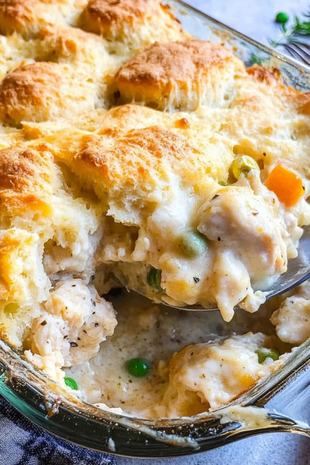 Red Lobster Biscuit Chicken Casserole - Mucha Munch