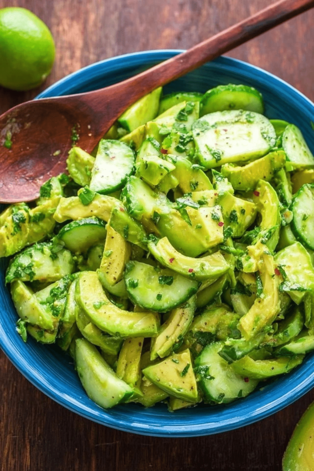 Avocado Cucumber Salad Recipe - Mucha Munch