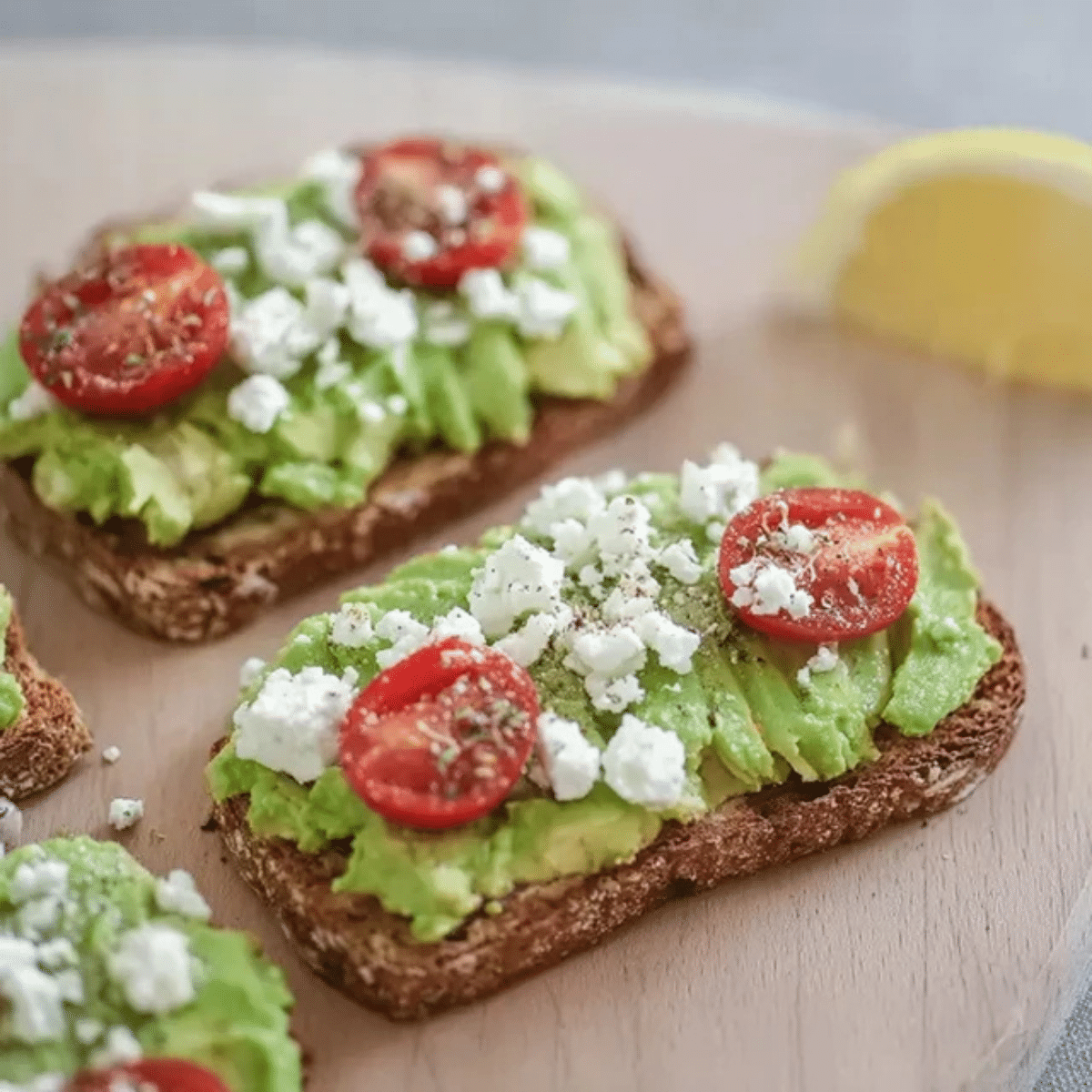 Avocado and Feta Toast: A Quick and Healthy Breakfast Delight - Mucha Munch