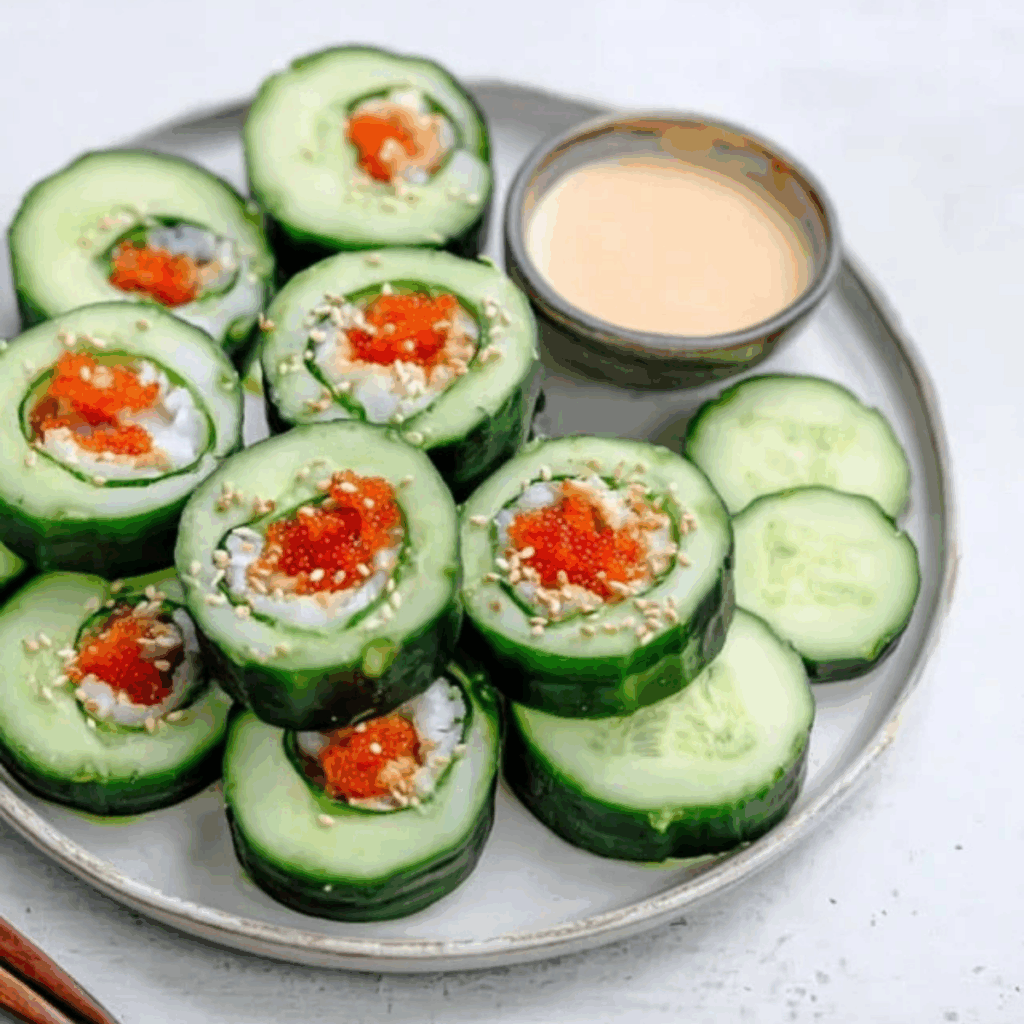 Cucumber Sushi: A Fresh, Healthy Twist on Traditional Sushi - Mucha Munch
