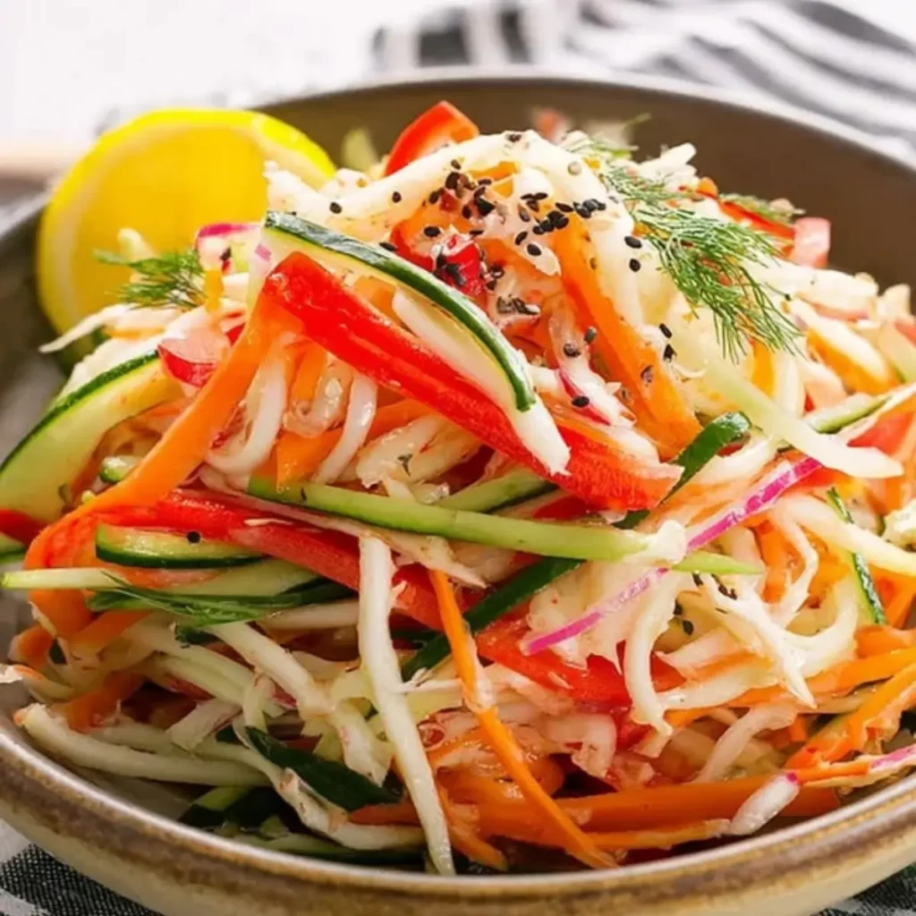 Kani Salad Recipe: A Delicious Japanese Crab Salad - Mucha Munch