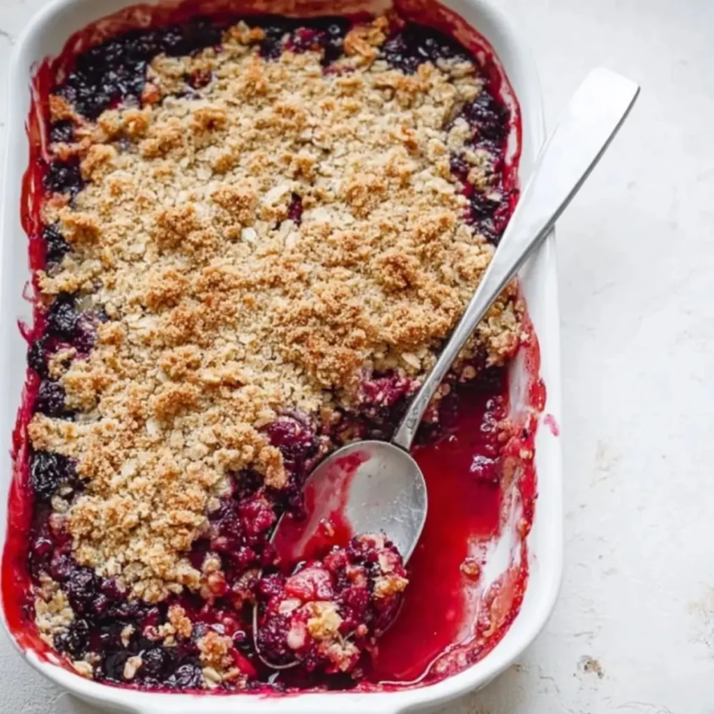 Mixed Berry Crisp: A Delicious and Easy Dessert - Mucha Munch