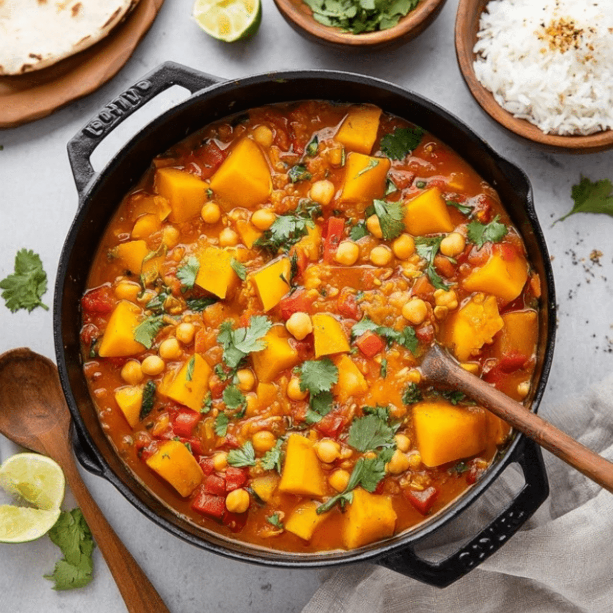 Moroccan Pumpkin & Chickpea Stew: A Cozy, Flavorful Fall Delight ...