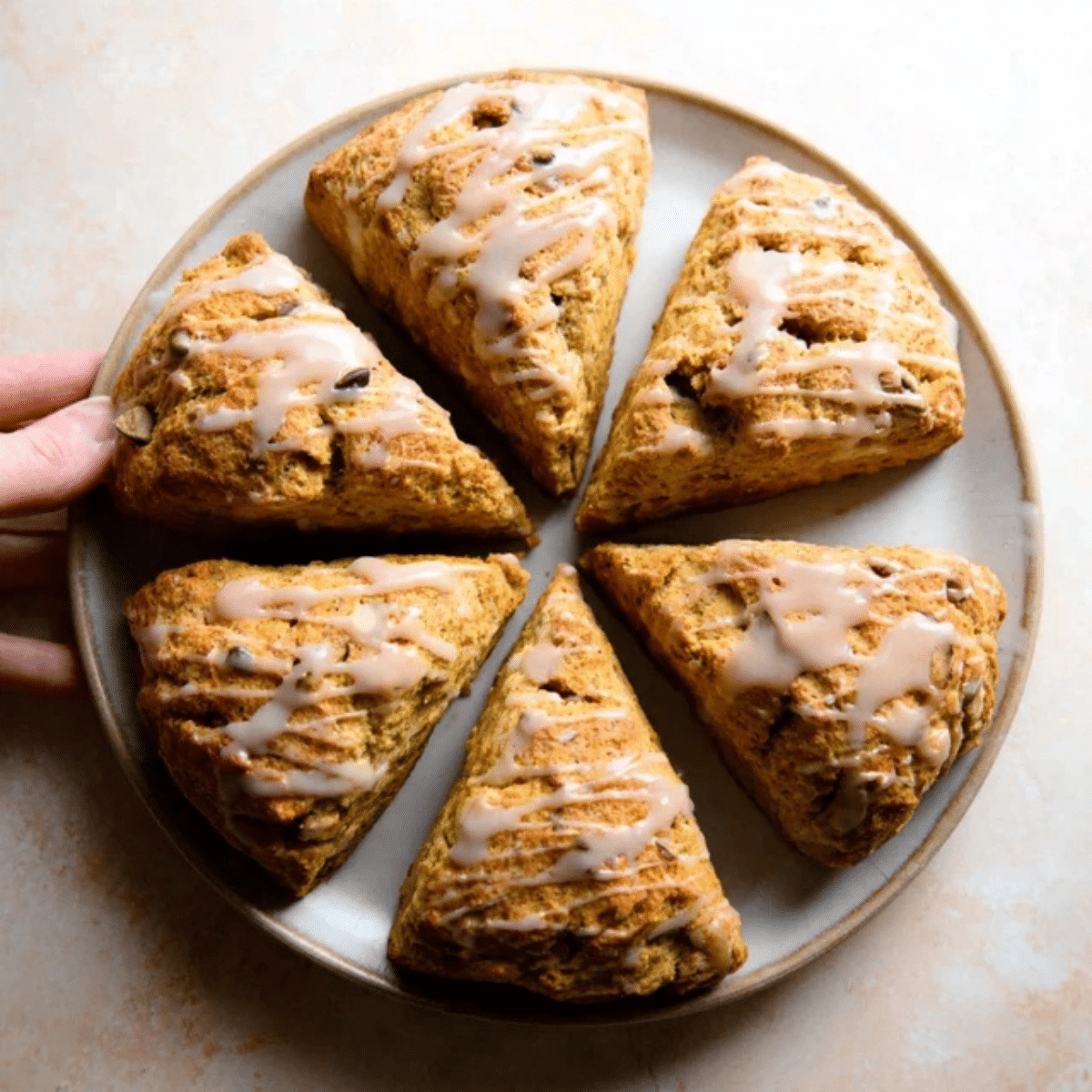 Classic Pumpkin Scones Recipe - Mucha Munch