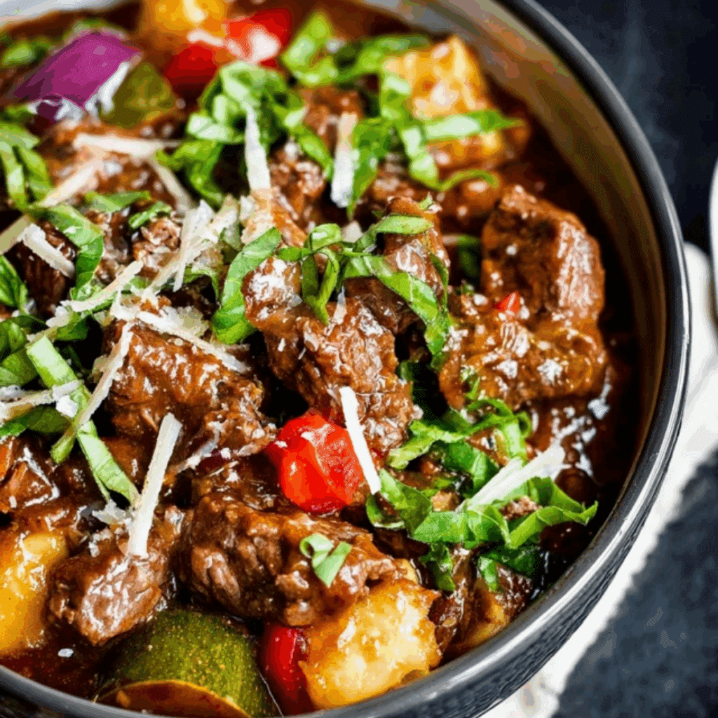 Beef Lombardi Casserole: A Comforting, Cheesy Delight - Mucha Munch