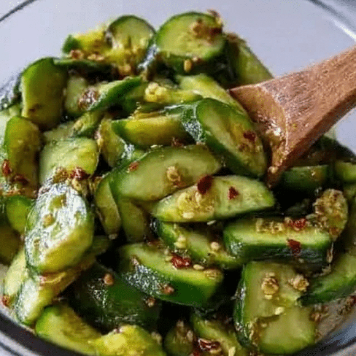 Spicy Smacked Cucumber Salad Recipe super recipe - Mucha Munch