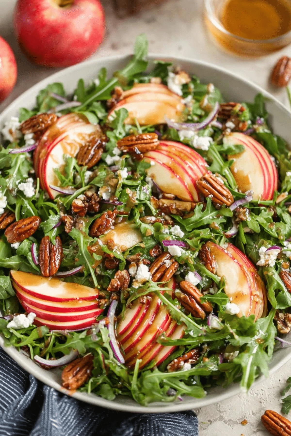 Apple Arugula Salad Recipe: A Fresh, Flavorful Fall Delight - Mucha Munch