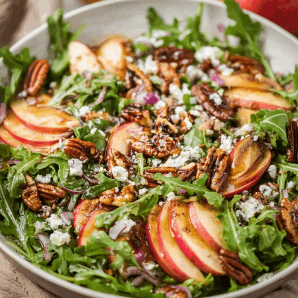 Apple Arugula Salad Recipe: A Fresh, Flavorful Fall Delight - Mucha Munch
