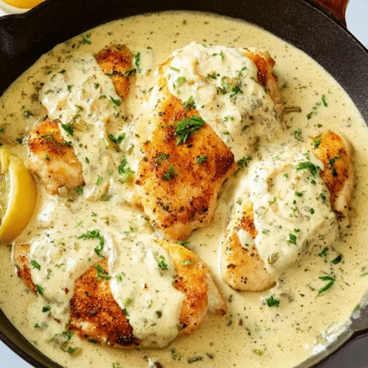 Creamy Herb Chicken Recipe: A Flavorful and Easy Delight - Mucha Munch