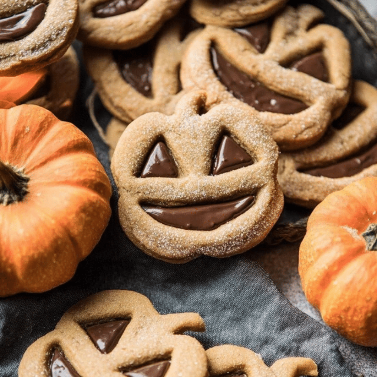 Milk Chocolate Stuffed Jack-O’-Lantern Cookies: A Delicious Fall Treat ...