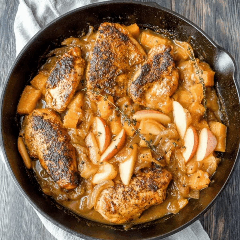 Apple Cider Chicken with Butternut Squash: A Cozy One-Pan Fall Favorite ...