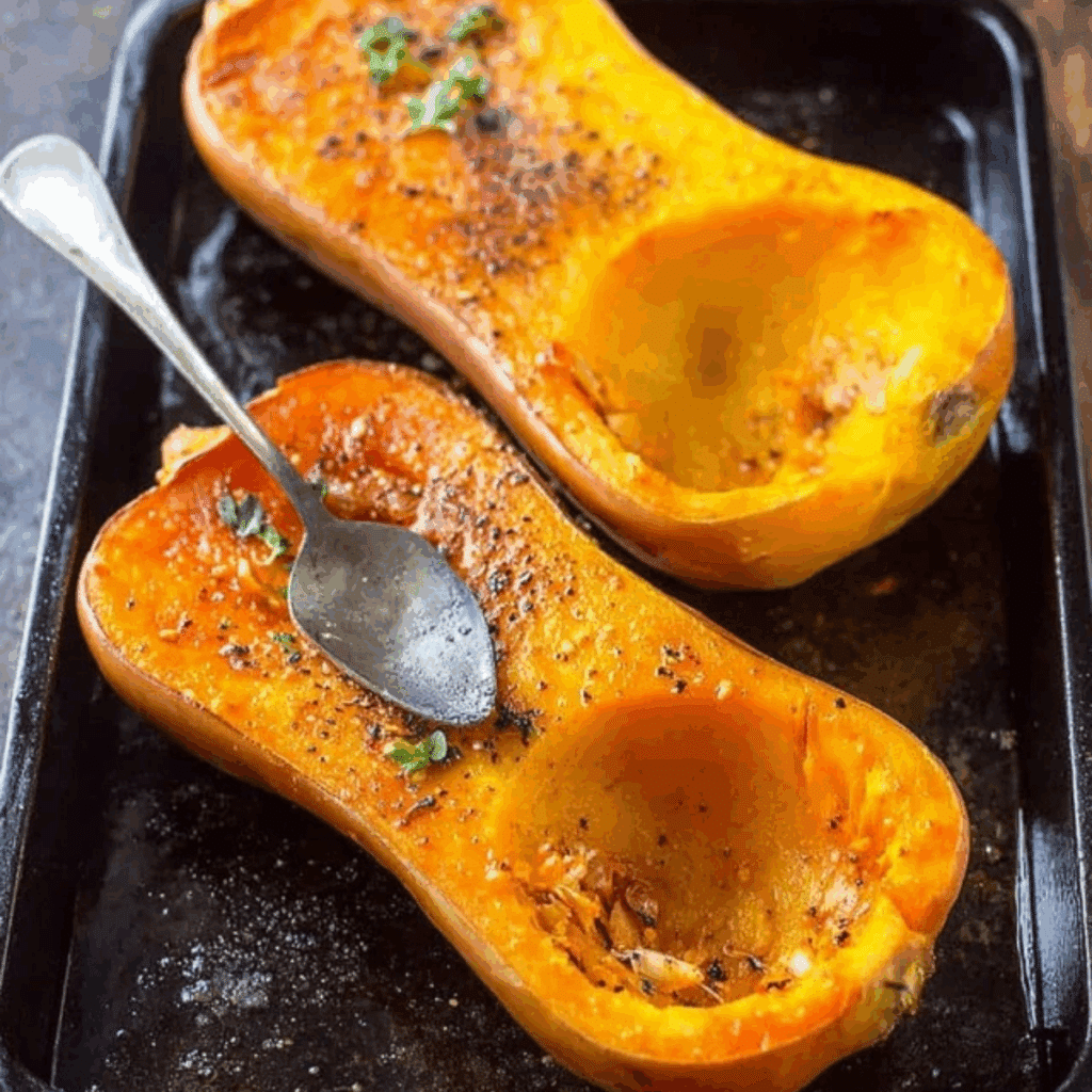 Oven Roasted Butternut Squash - Mucha Munch