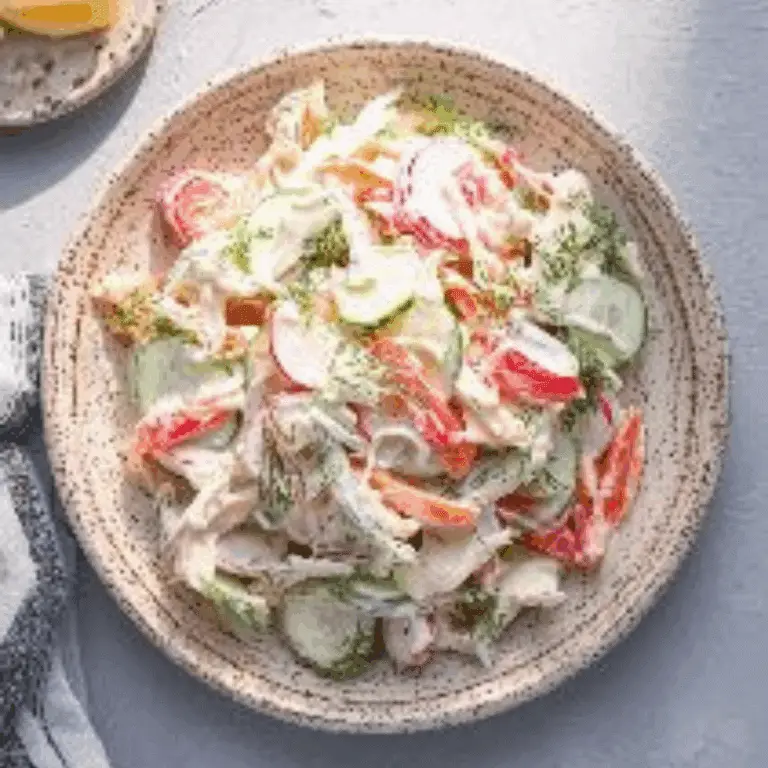Surimi Salad – Easy Japanese Crab Salad Recipe - Mucha Munch