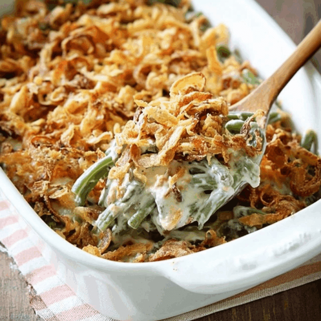 Ultimate Green Bean Casserole - Mucha Munch