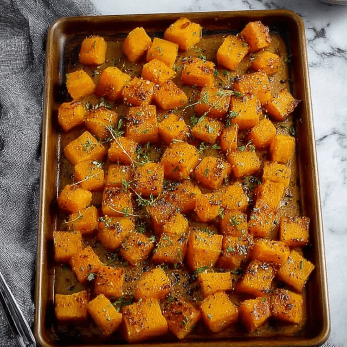 Vegan Roasted Butternut Squash: A Simple, Delicious Side Dish - Mucha Munch