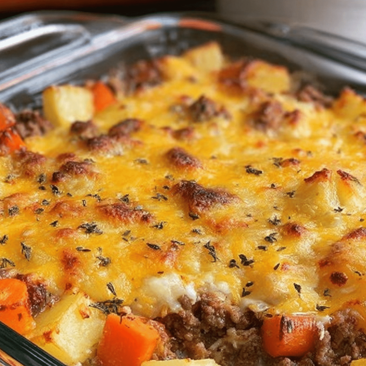 Amish Hamburger with Fall Veggies Bake: Easy, Cozy Dinner - Mucha Munch