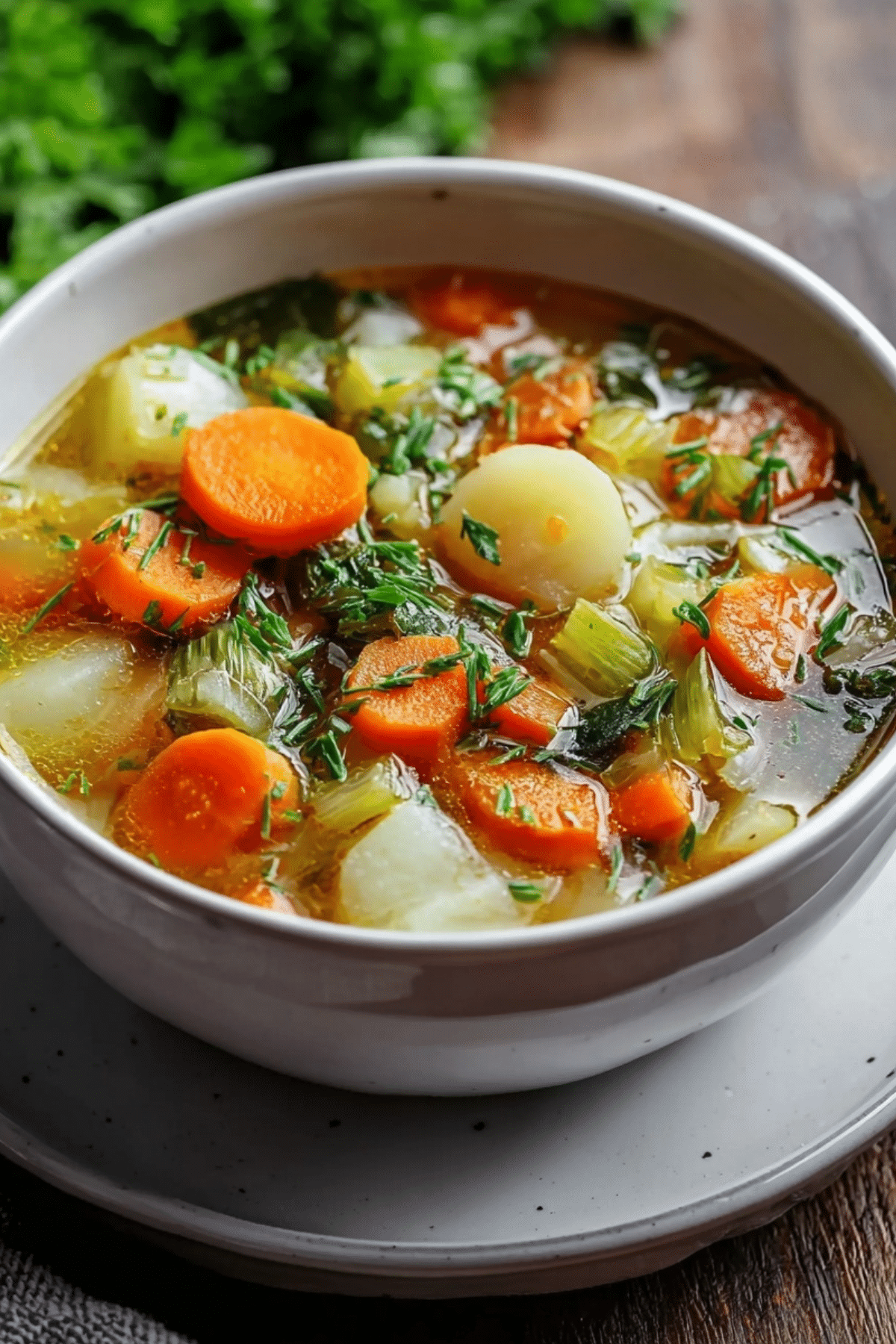 Healing Vegetable Soup: Simple Ingredients for Comfort - Mucha Munch