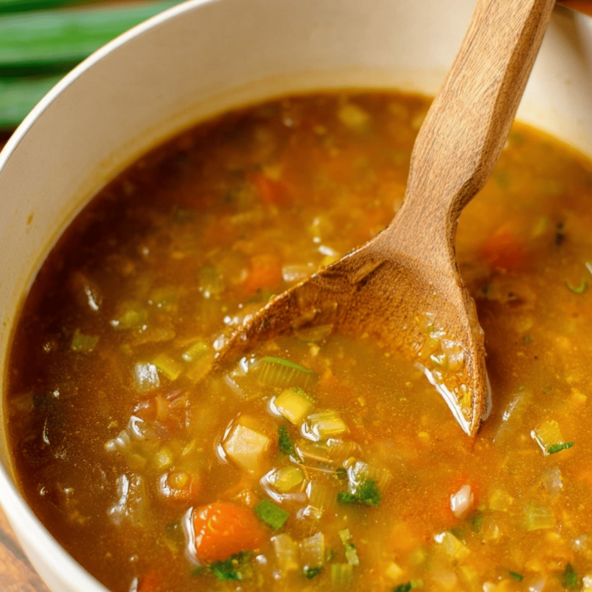 Hearty Vegetable Soup – Easy & Healthy Recipe - Mucha Munch
