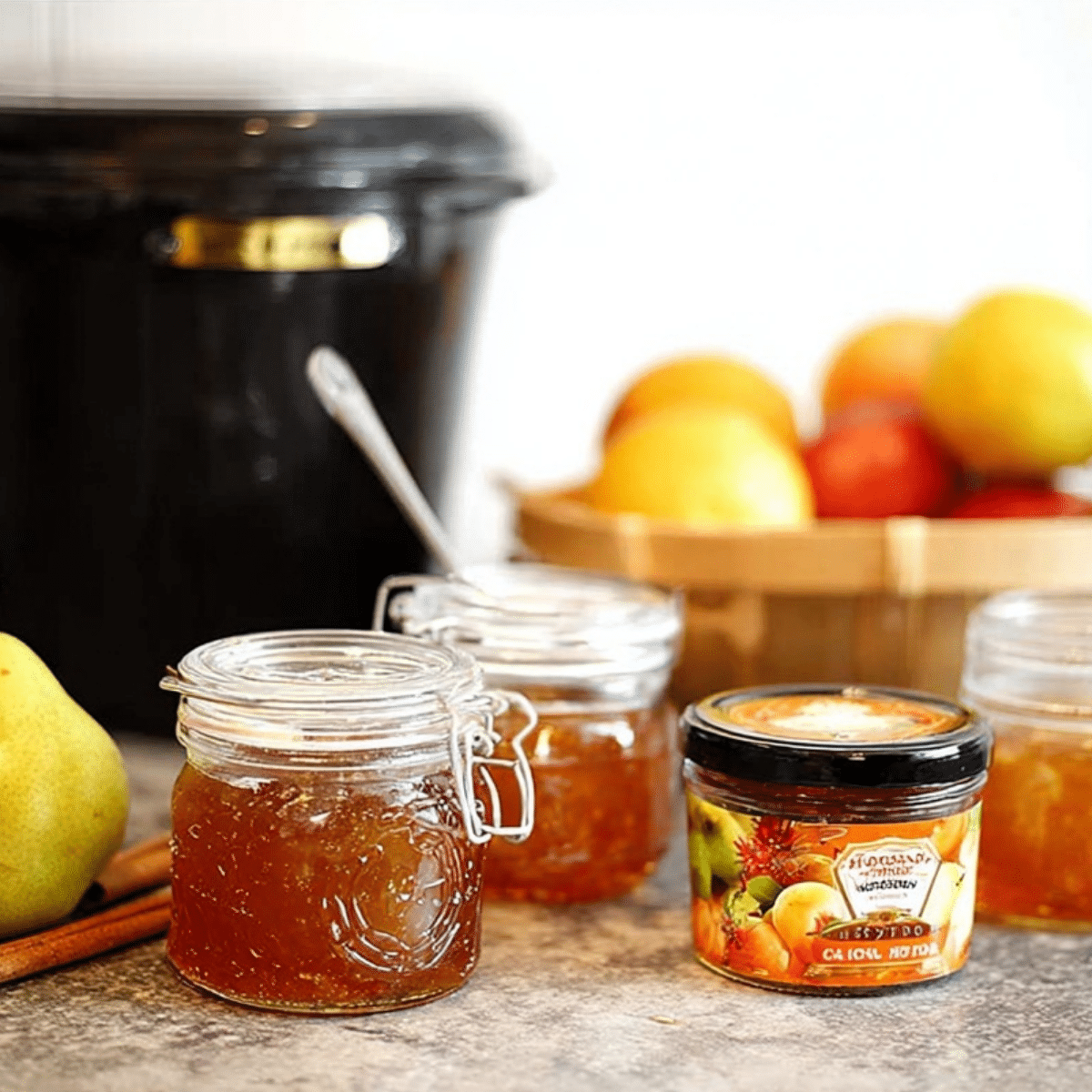 Homemade Spiced Honey Pear Jam – Easy & Delicious Recipe - Mucha Munch