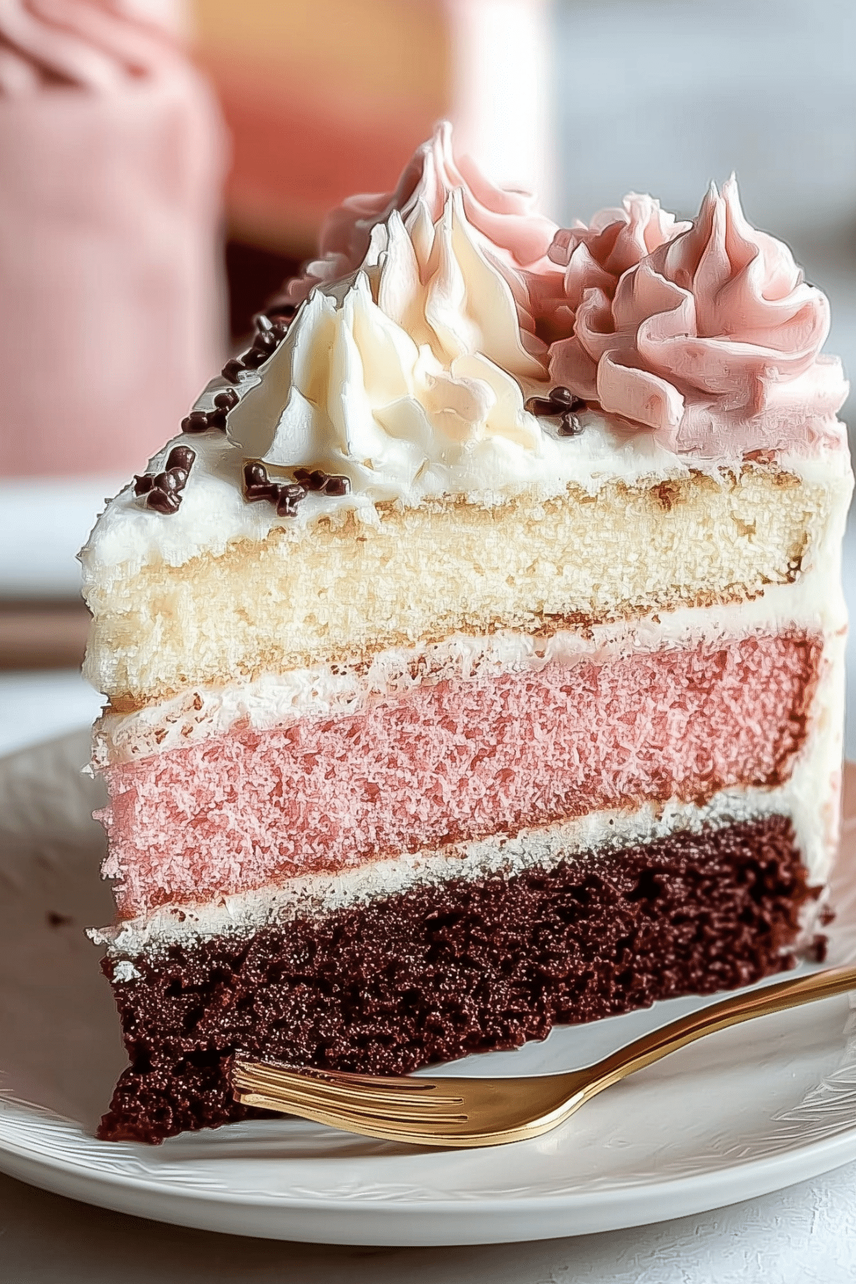 Neapolitan Cake Recipe: Easy Steps for a Stunning Dessert - Mucha Munch