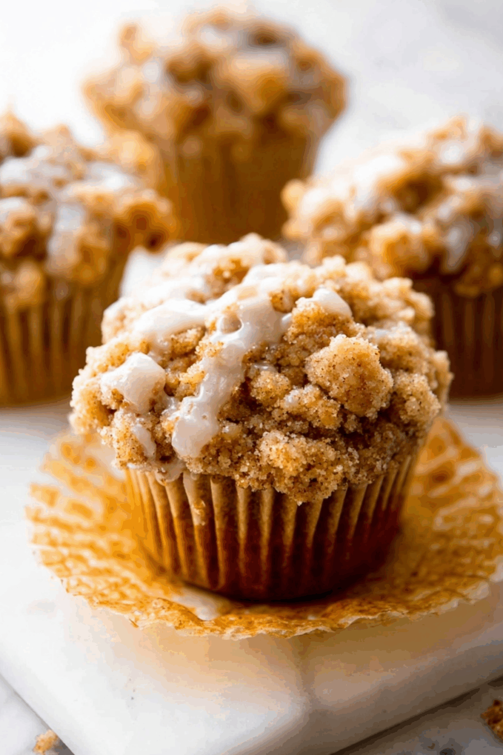 Pumpkin Crumb Cake Muffins – Easy Fall Recipe - Mucha Munch