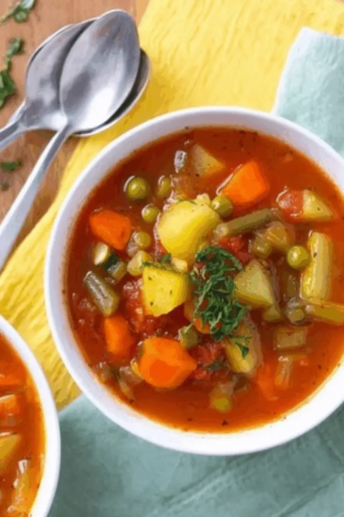 Vegetable Soup Recipe - Mucha Munch