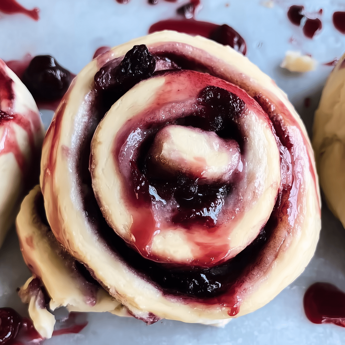 Cherry Cinnamon Rolls – Best Fruity Sweet Rolls - Mucha Munch