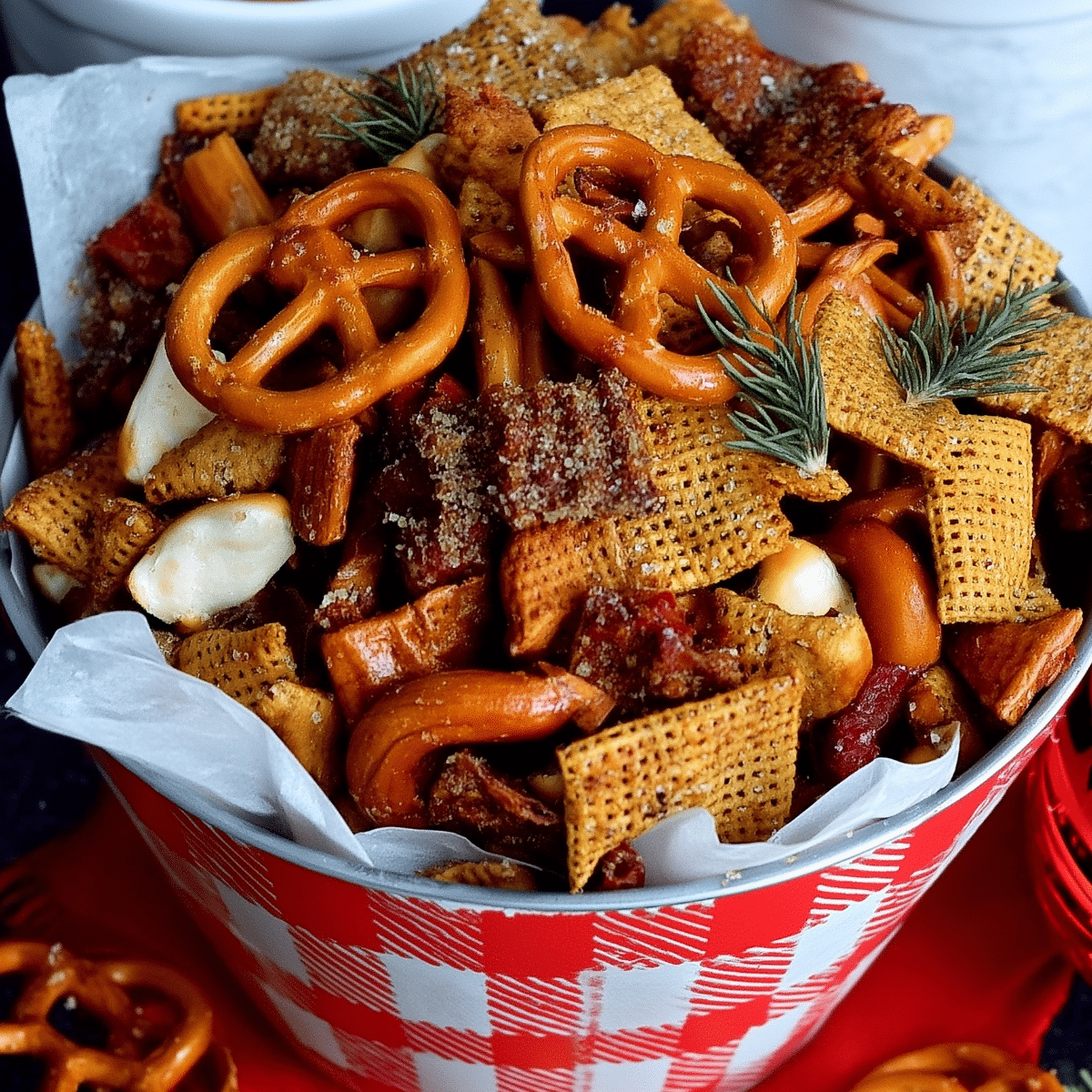 Christmas Eve Savoury Snack Mix – Easy & Flavorful Recipe - Mucha Munch
