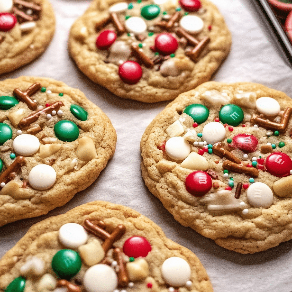 Christmas Kitchen Sink Cookies + Easy Tips for Perfect Baking - Mucha Munch
