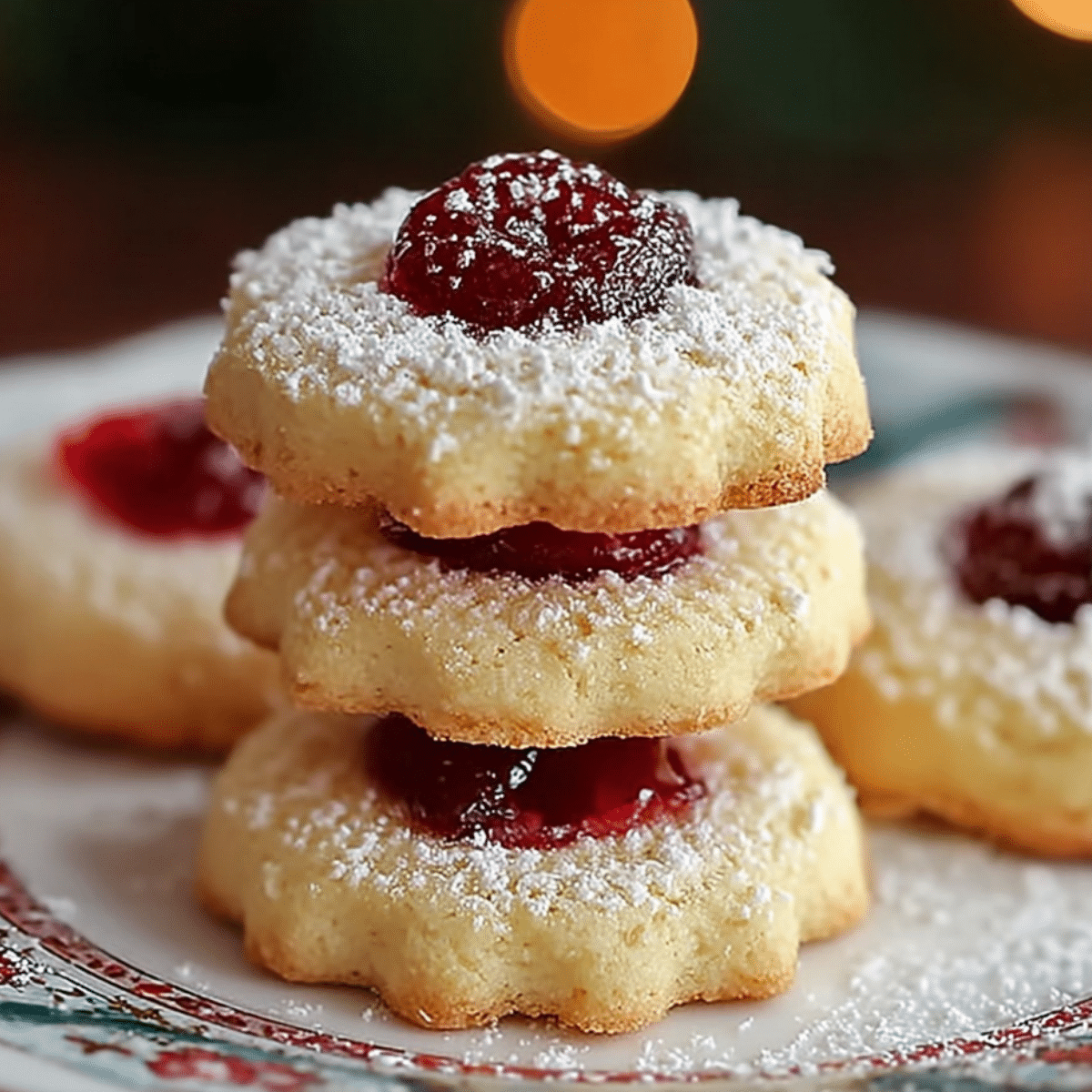 Christmas Maraschino Cherry Shortbread Cookies Delight – Easy Holiday ...