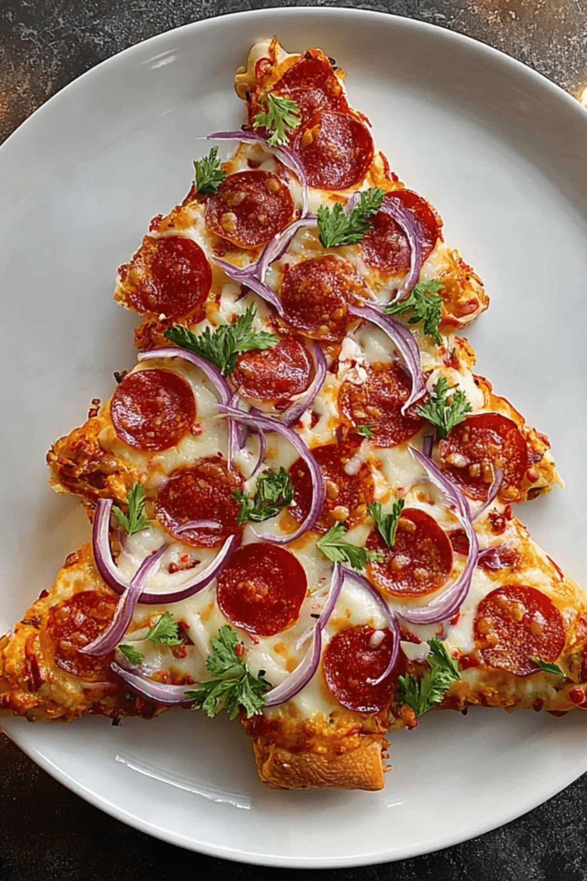Christmas Tree Pizza – Easy and Fun Recipe for the Holidays - Mucha Munch