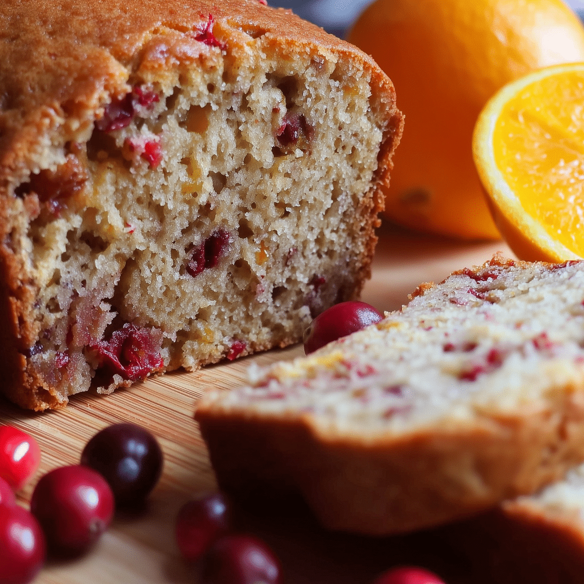 Cranberry Orange Bread – Easy & Moist Recipe - Mucha Munch