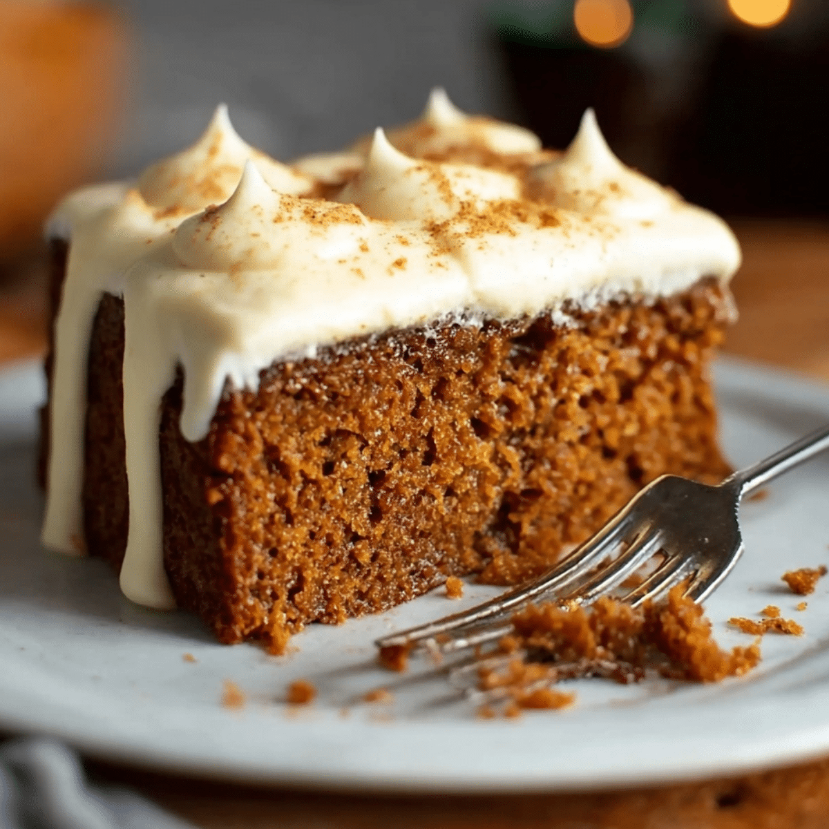 Gingerbread Cake with Luscious Cream Cheese Frosting You’ll Crave ...