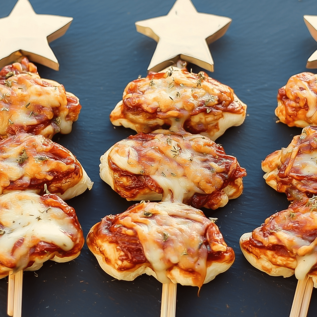 Pizza Tree on a Stick – Festive & Easy Holiday Treat - Mucha Munch