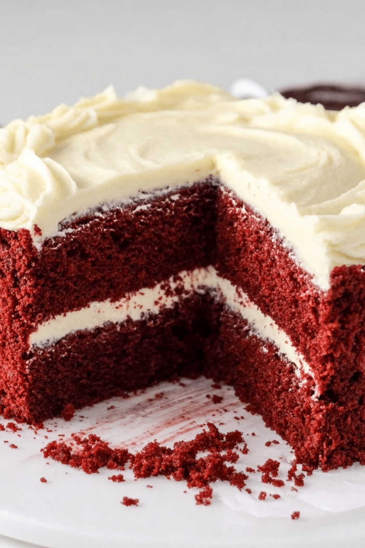 Red Velvet Cake with Cream Cheese Frosting – Easy & Moist - Mucha Munch