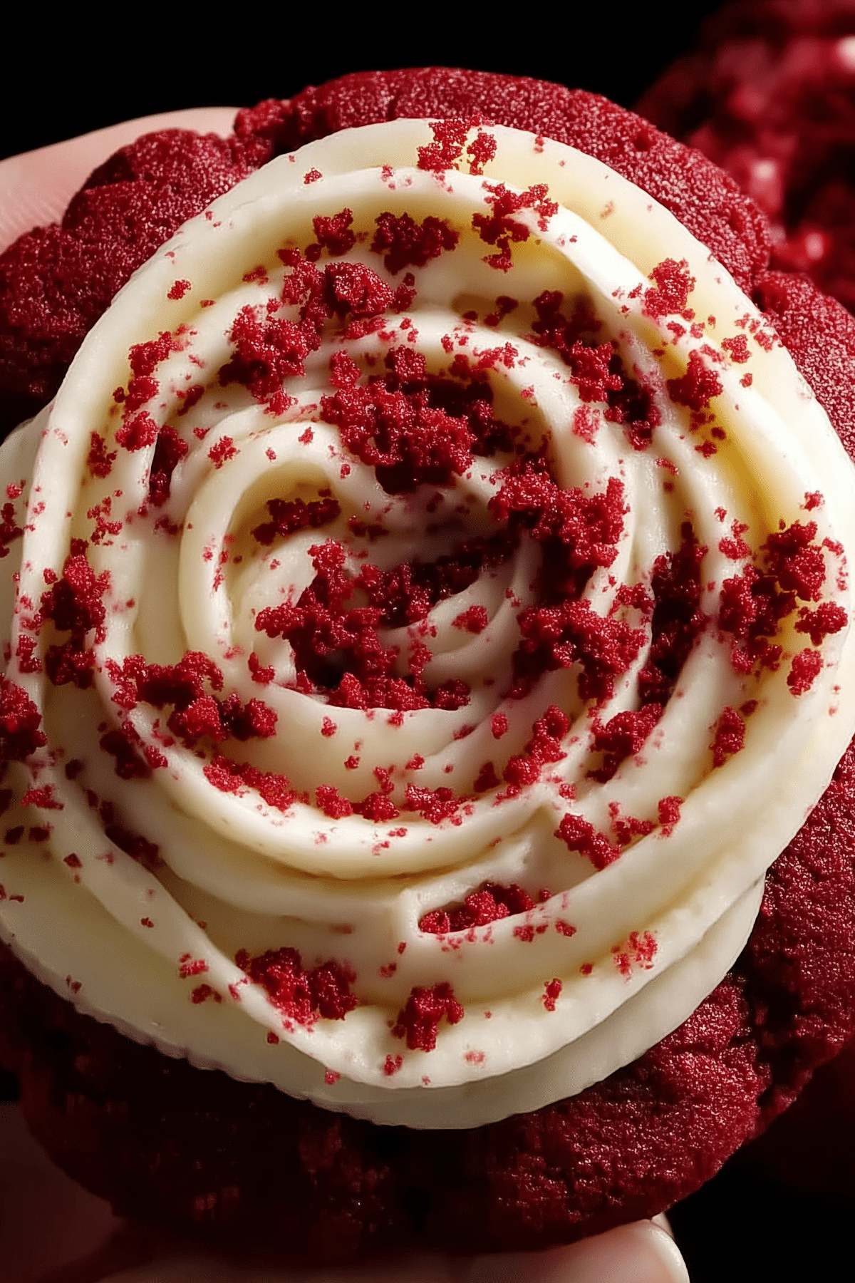 Red Velvet Cupcake Cookies – Easy , Chewy & Frosted - Mucha Munch