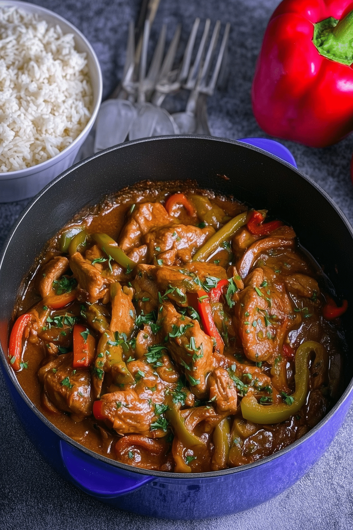 Braised Veal and Peppers – Rich and Savory Italian Dish - Mucha Munch