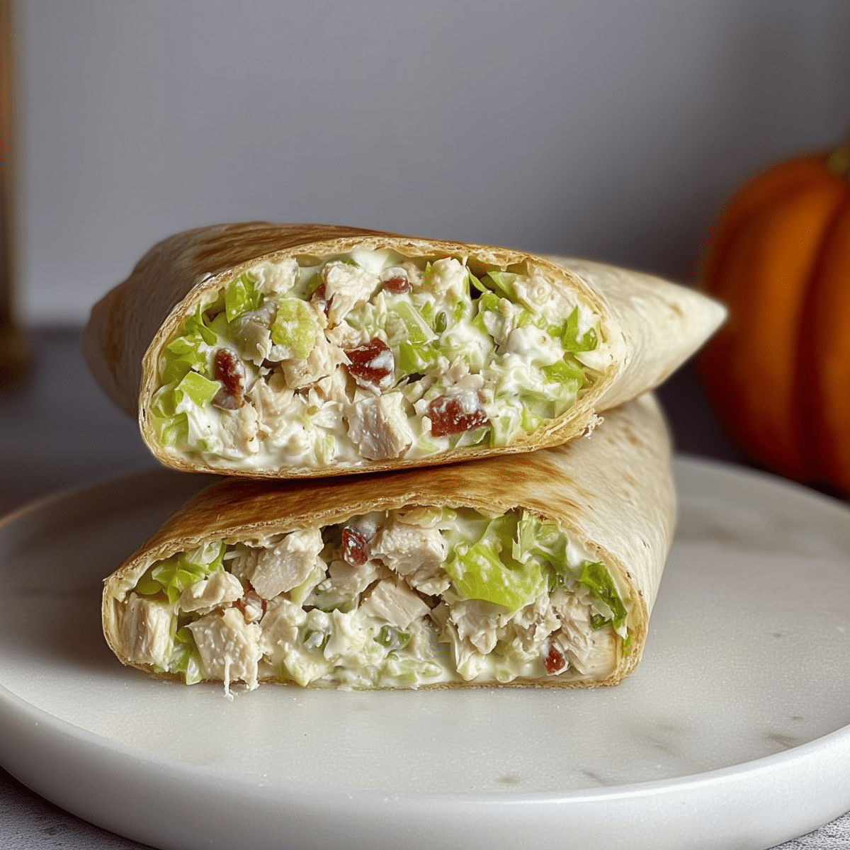 Chopped Chicken Caesar Salad Wrap – Easy & Tasty - Mucha Munch
