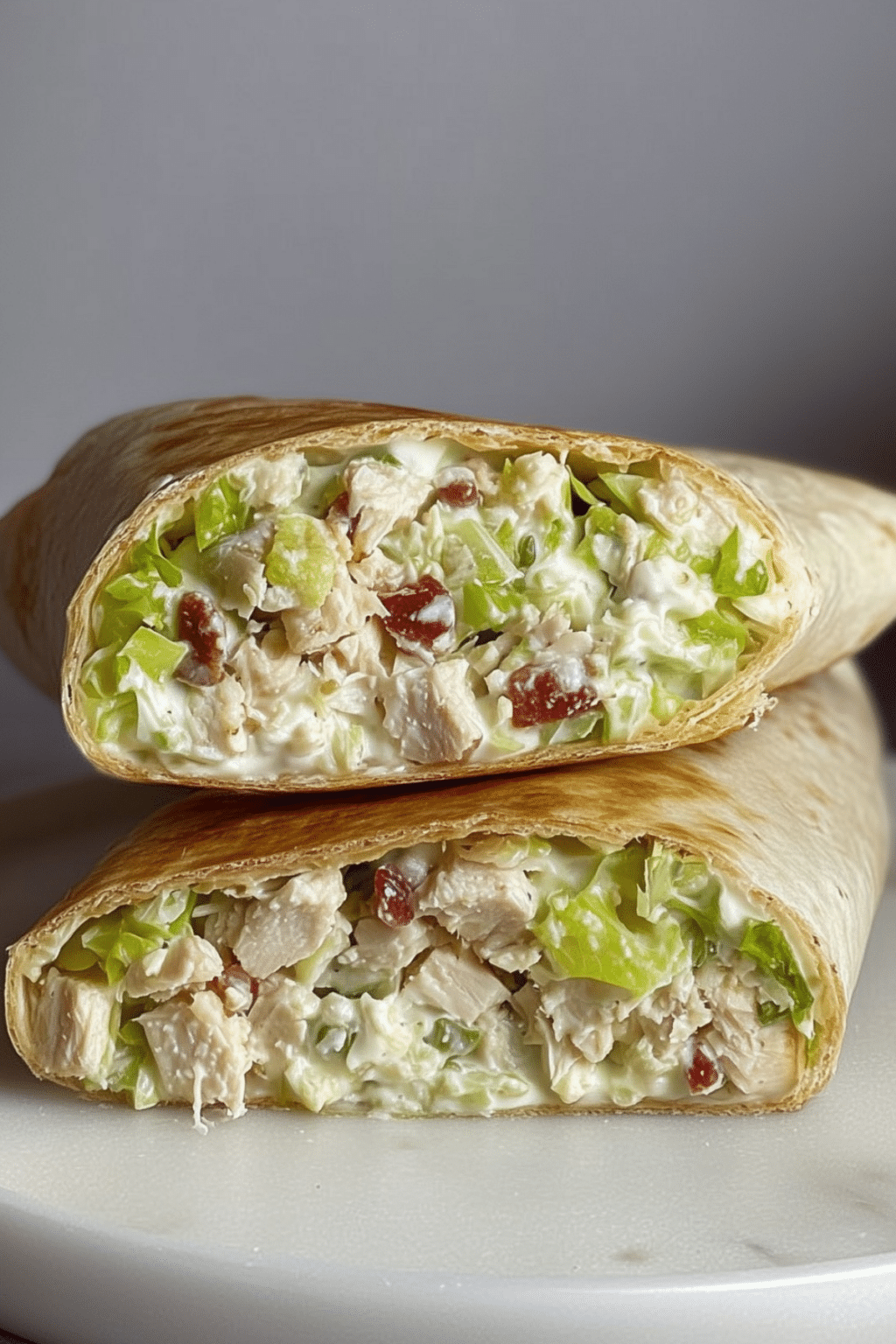 Chopped Chicken Caesar Salad Wrap – Easy & Tasty - Mucha Munch