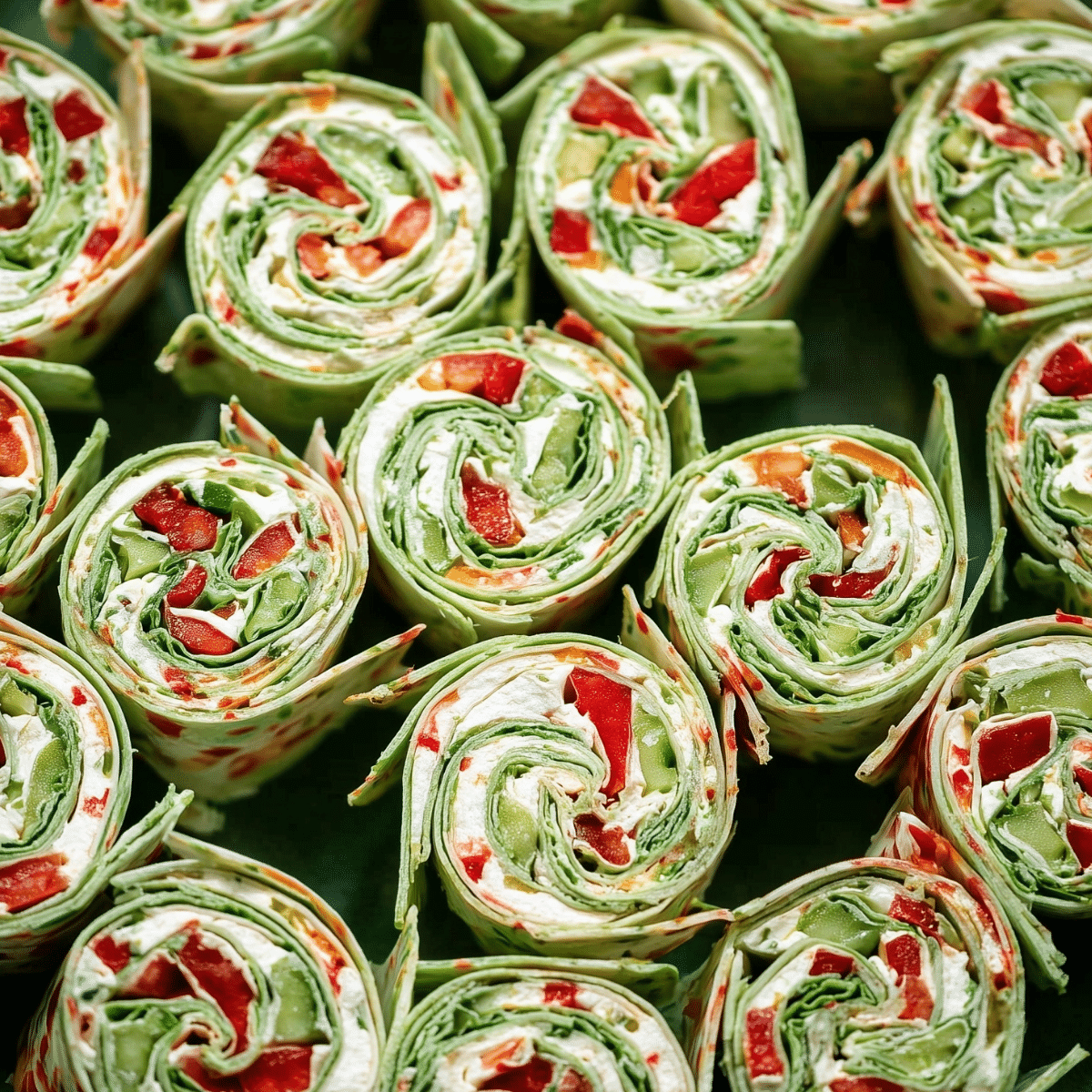 Christmas Pinwheels Recipe – Best Holiday Favorite! - Mucha Munch