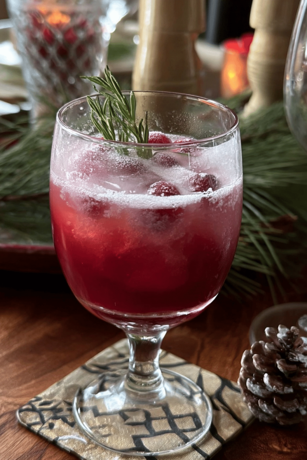Winter Mocktail – A Refreshing , Non-Alcoholic Beverage - Mucha Munch