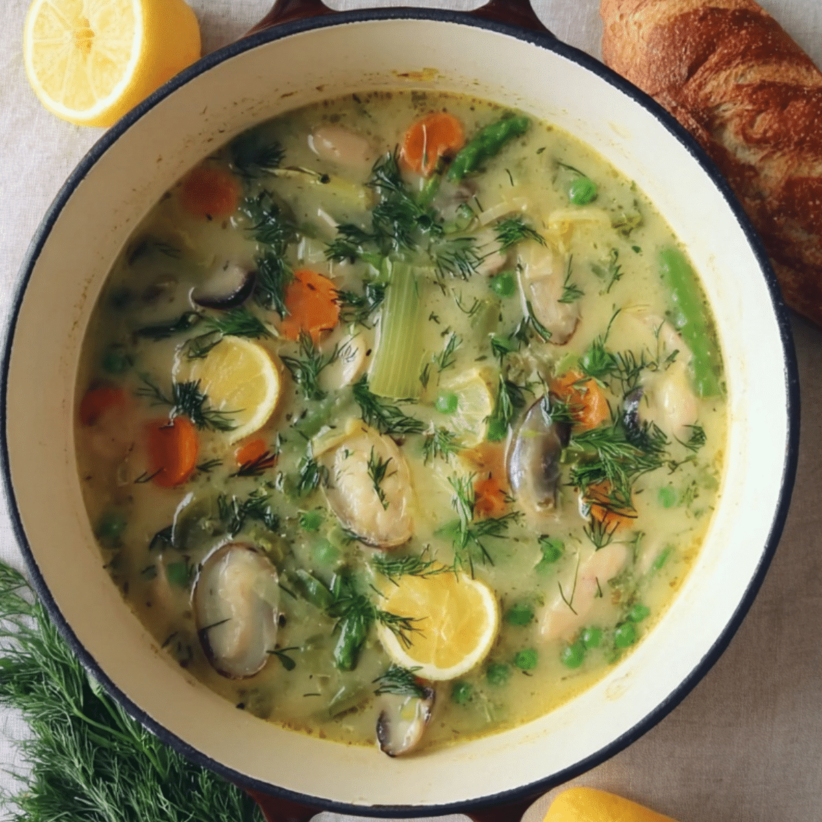 French Spring Soup – A Fresh and Healthy Spring Dish - Mucha Munch