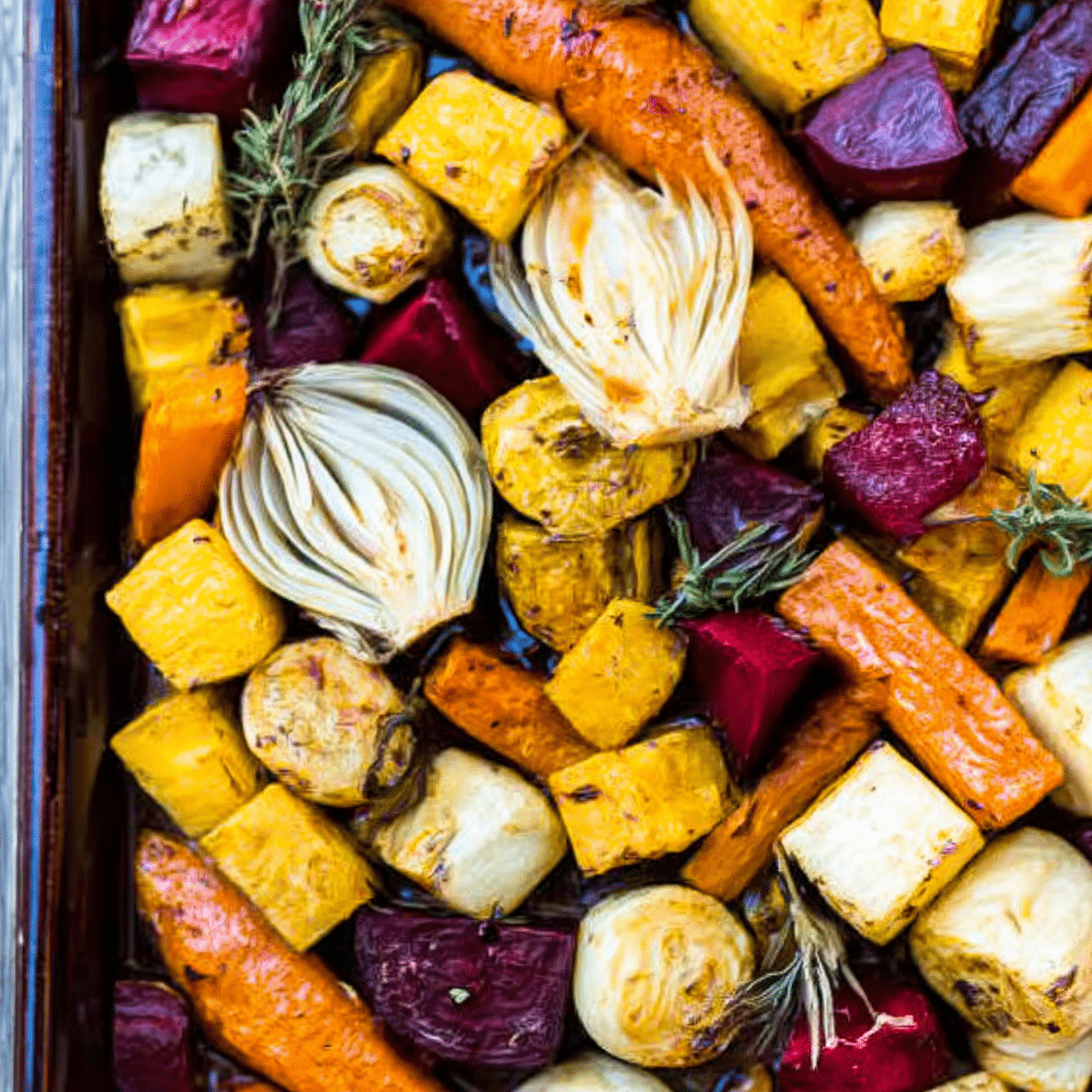 Herb Roasted Root Vegetables – Best Easy Recipe - Mucha Munch