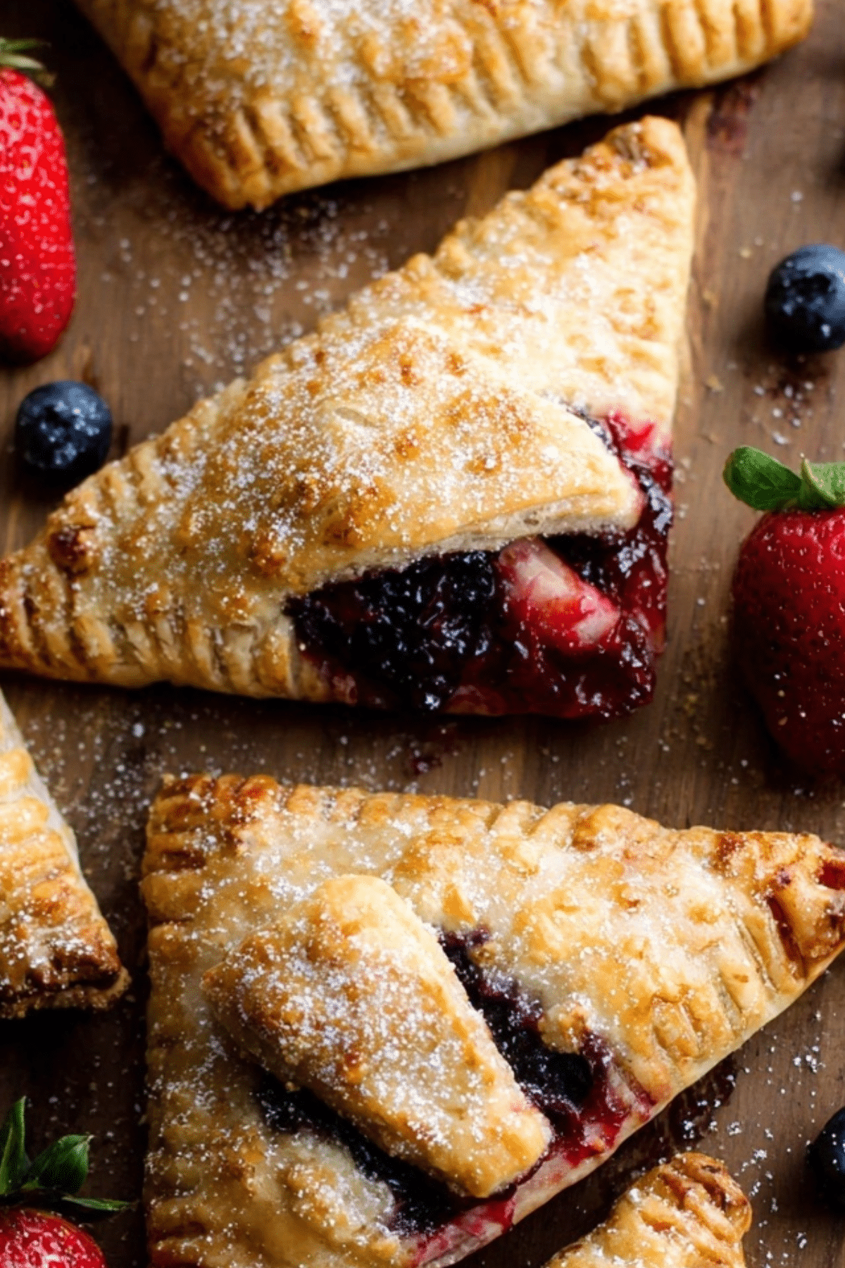 Berry Turnovers – Easy Flaky Bakery Favorite - Mucha Munch